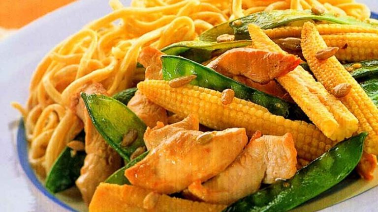 Chicken & Corn Saute Recipe | Popular Dishes of Chinese Cuisine (how ...