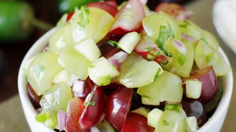 Cucumber and Grape Salsa Recipe - RecipeMatic