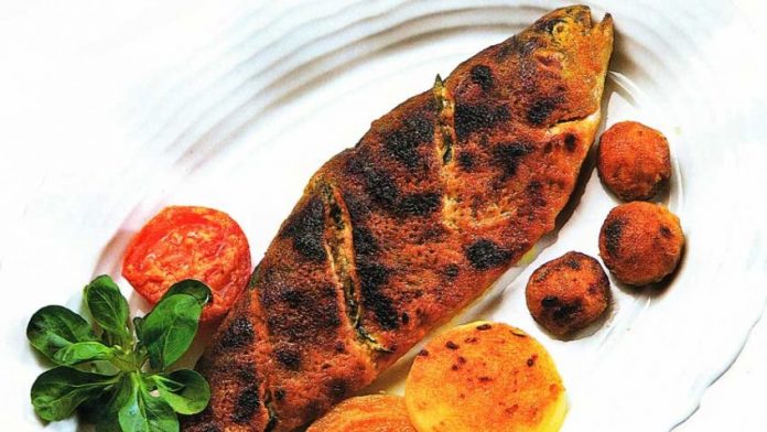 Grilled Trout with Orange and Mustard Glaze Recipe - RecipeMatic