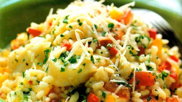 Seafood Risotto Recipe - RecipeMatic