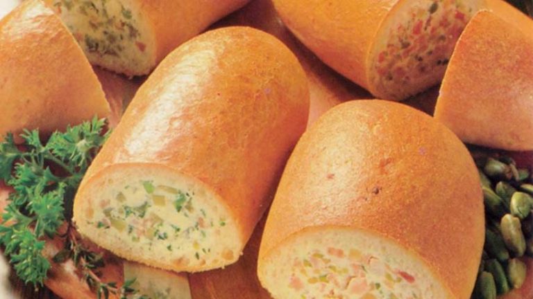 Spreads and Fillings: Stuffed Party Rolls Recipe - RecipeMatic